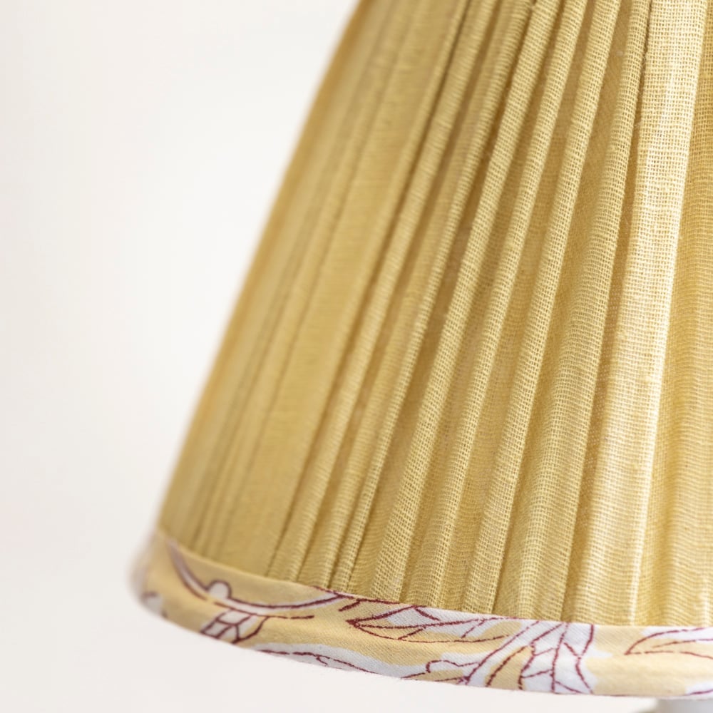 Cotton Lampshade Biscotti 20cm - Grand Illusions